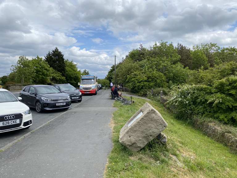 Parbold hill top! Road Cycle Routes and Map | Komoot