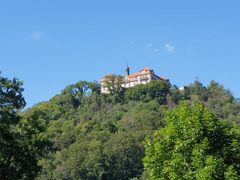Blick auf Schloss Bieberstein - Cycle Routes and Map | Komoot