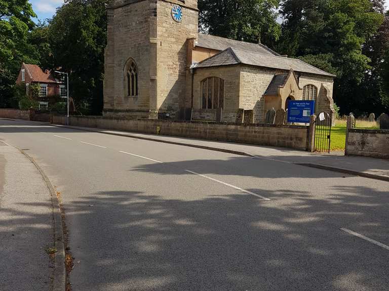 St Peter & St Paul's Church, Oxton Road Cycle Routes and Map | Komoot