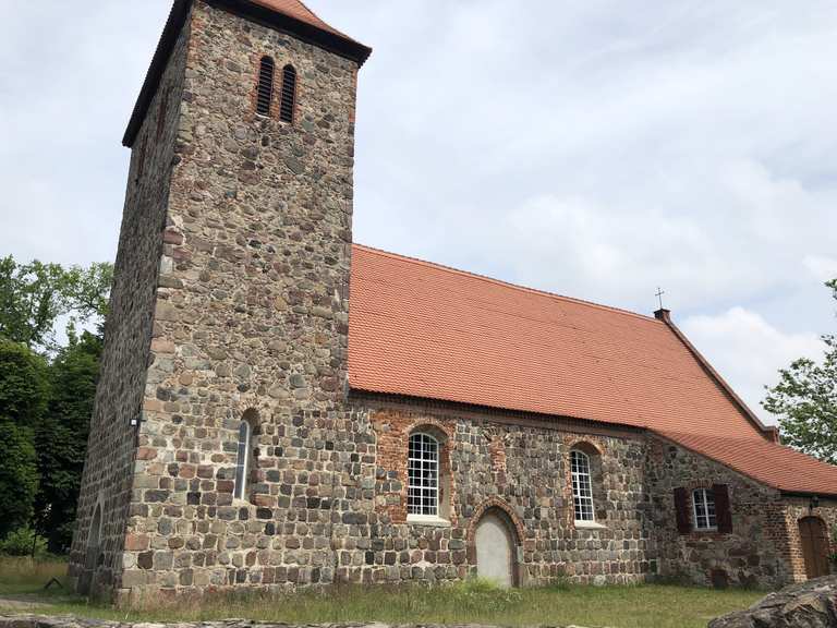 Dahlewitz Village Church - Cycle Routes and Map | Komoot
