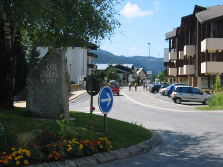 Les Gets et le col des Gets - Itinéraires vélo et carte | Komoot