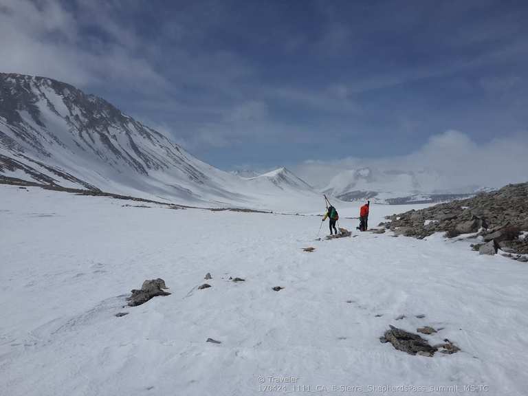 Shepherd Pass summit: Wanderungen und Rundwege | komoot