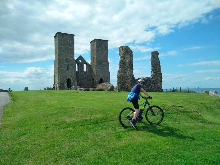 Reculver Towers - Cycle Routes and Map | Komoot