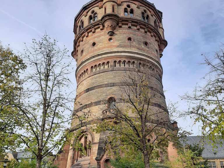 Wasserturm (Worms) wandelroutes en hikes | Komoot