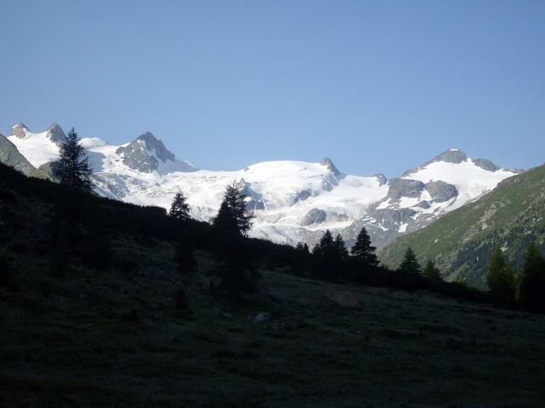 Blick ins Val Roseg Routes for Walking and Hiking | Komoot