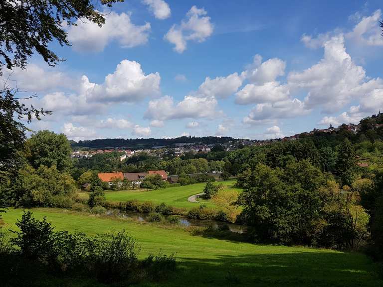 Schöne Aussicht auf Homberg (Ohm): Wanderungen und Rundwege | komoot