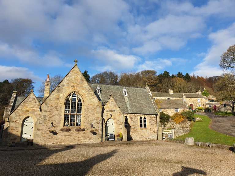 Blanchland village Road Cycle Routes and Map | Komoot