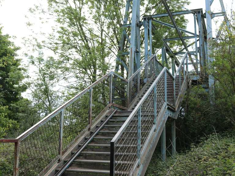 Iron Bridge Over the River Calder - Mountain Bike Trails & Tracks | Komoot