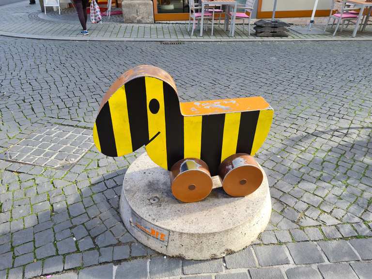 Sculpture de la Tigerente de Janosch – Randonnées & Comment s'y rendre ...