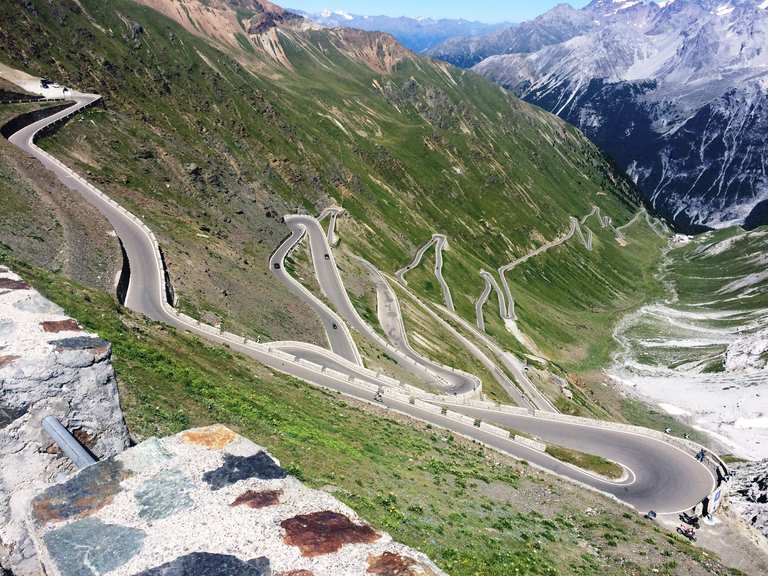 Stelvio Pass Road Cycle Routes and Map | Komoot