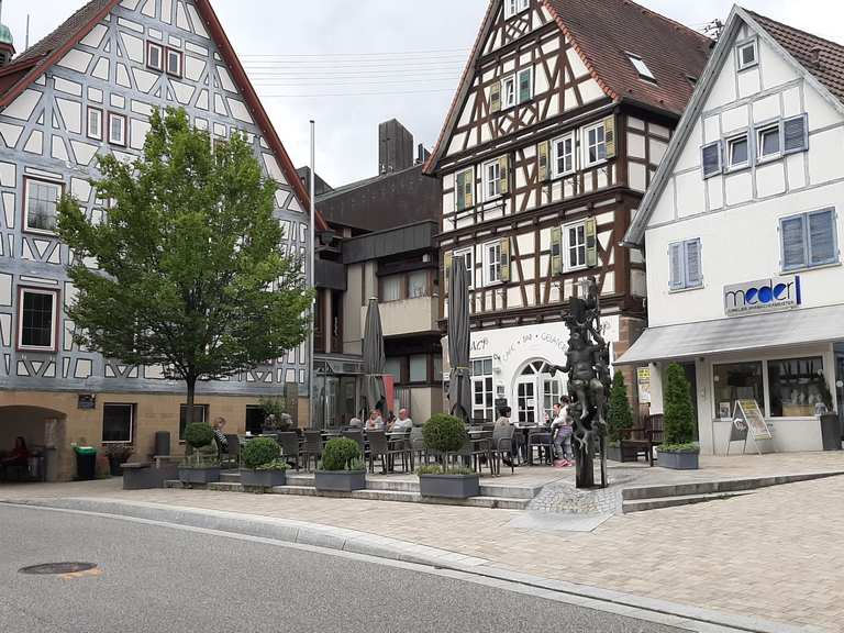 Historische Altstadt Oberstenfeld: Wanderungen und Rundwege | komoot