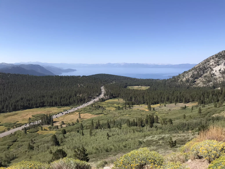 Tamarack Peak loop via Tahoe Rim Trail & Galena Creek Falls — Mount ...