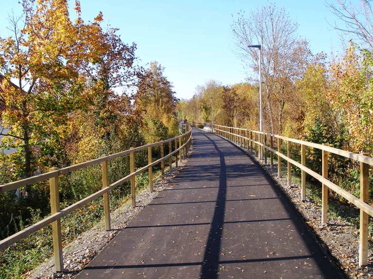 Radweg auf ehem. Bahntrasse : Radtouren und Radwege | komoot