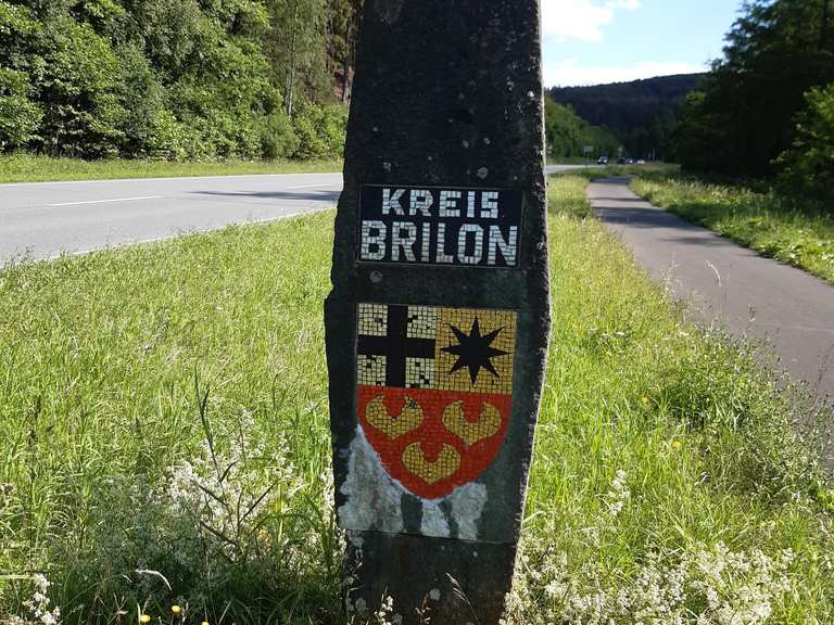 Rüthen Bibertal – Möhnetal Radweg Runde von Brilon Stadt | Fahrradtour ...