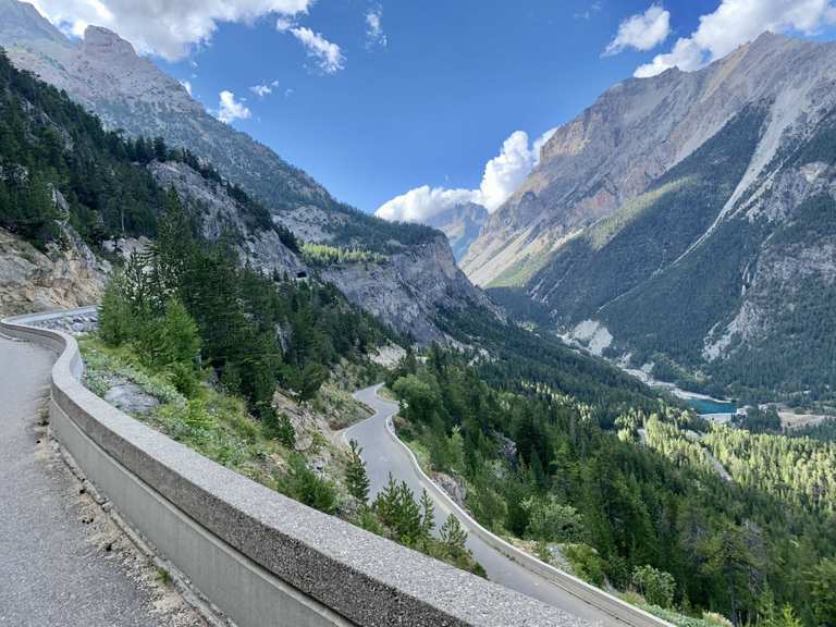Briançon au Col de l'Echelle et la frontière Italienne | Rennrad-Tour ...