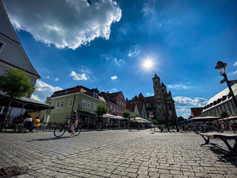 Marktplatz Ottobeuren - Itinéraires vélo et carte | Komoot