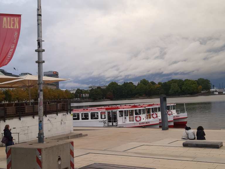 Alsterpavillon - Cycle Routes and Map | Komoot