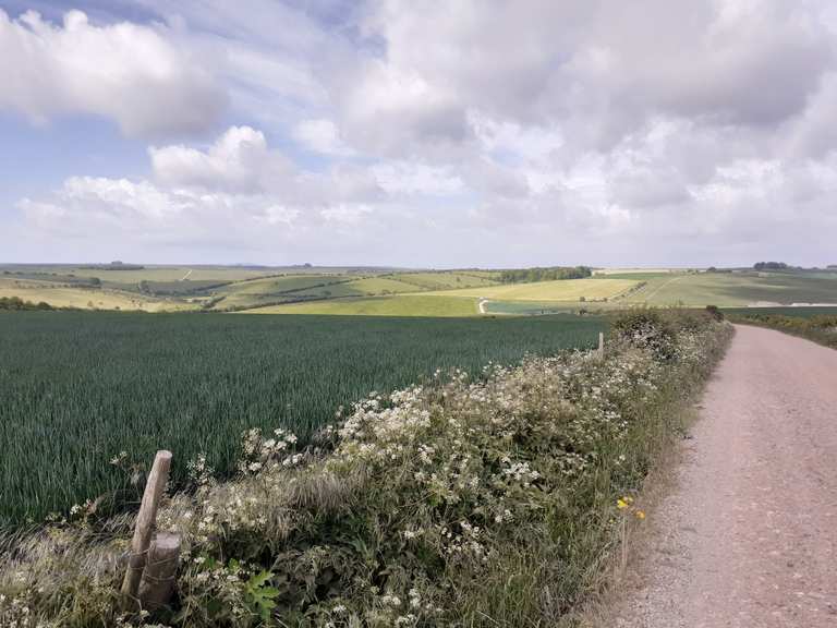 Imber Range Path - Cycle Routes and Map | Komoot