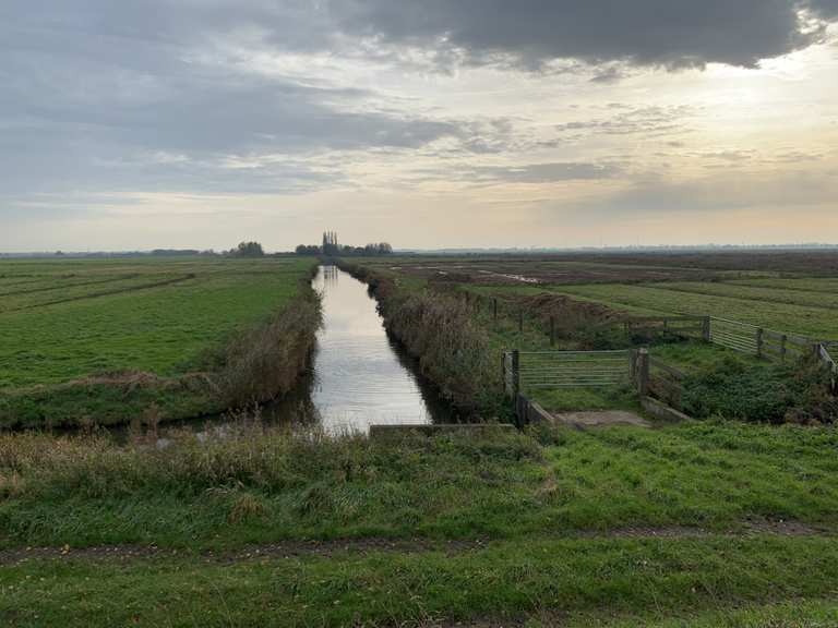 Uitzicht op het Oudeland van Strijen: Wanderungen und Rundwege | komoot