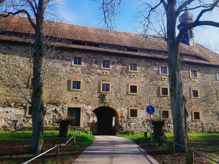 SCHLOSS SEEHAUS Markt Nordheim: Wanderungen und Rundwege | komoot