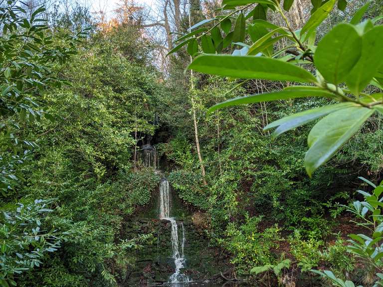 Tillingbourne Waterfall (periodically) Routes for Walking and Hiking ...