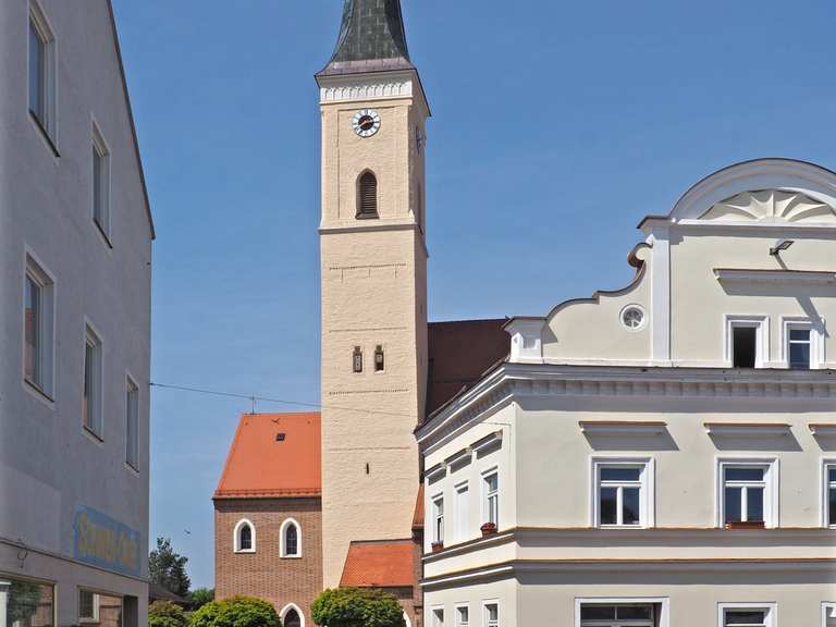 Marktplatz Frontenhausen : Radtouren und Radwege | komoot
