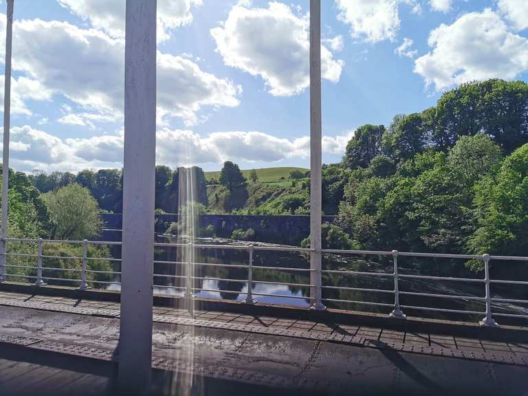 Hagg Bank Bridge (Wylam Bridge) - Cycle Routes and Map | Komoot