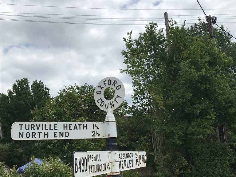 Stonor Valley to Pishill - Road Cycle Routes and Map | Komoot