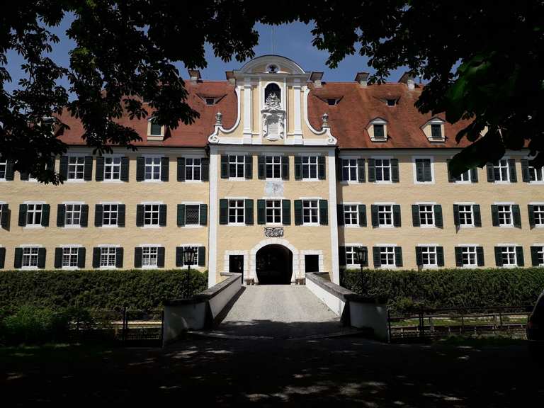 Schloss Sandizell fietsroutes en kaart | Komoot