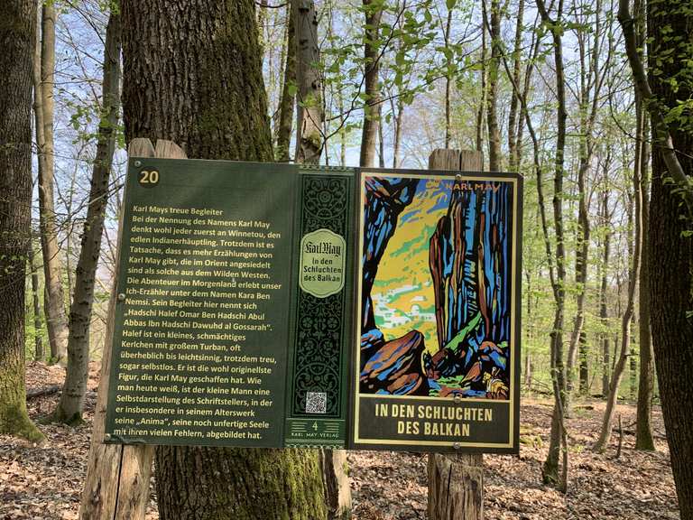 Blick auf Friedrichsthal und Bildstock: Wanderungen und Rundwege | komoot