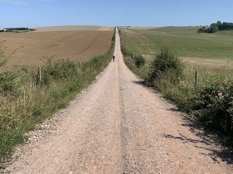 Imber Range Path - Cycle Routes and Map | Komoot