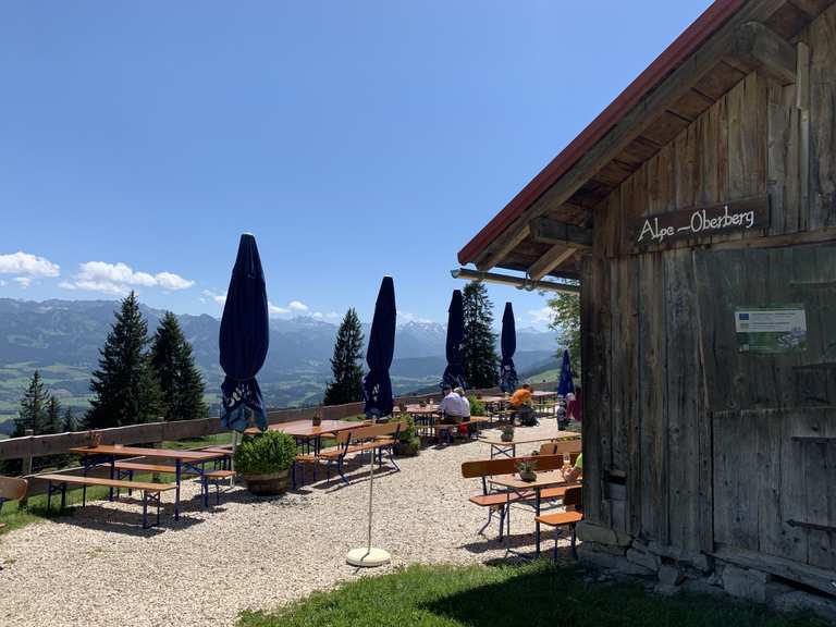 Alpe Oberberg: Wanderungen und Rundwege | komoot