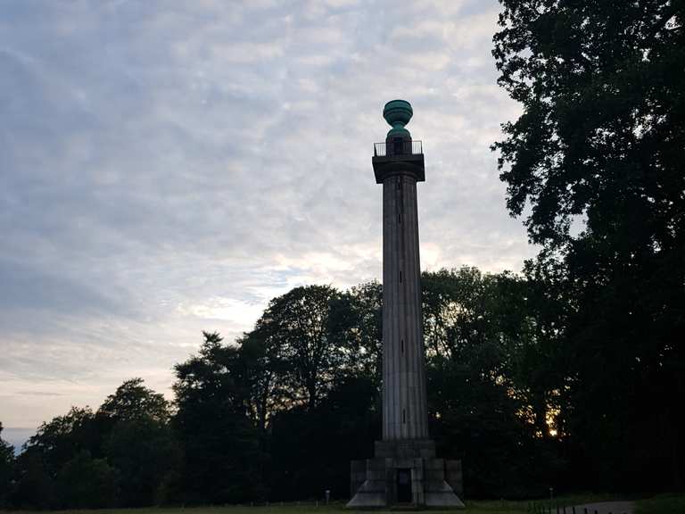 Bridgewater Monument at Ashridge Estate. Routes for Walking and Hiking ...