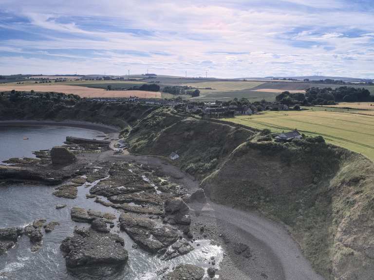 Catterline Bay - Cycle Routes and Map | Komoot