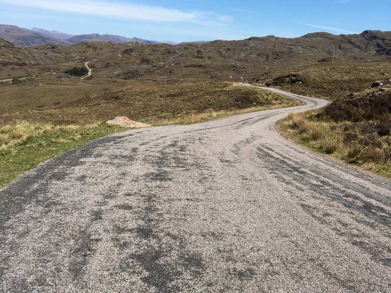 The Drumbeg coastal road, Loch Assynt & the Wailing Widow waterfall ...