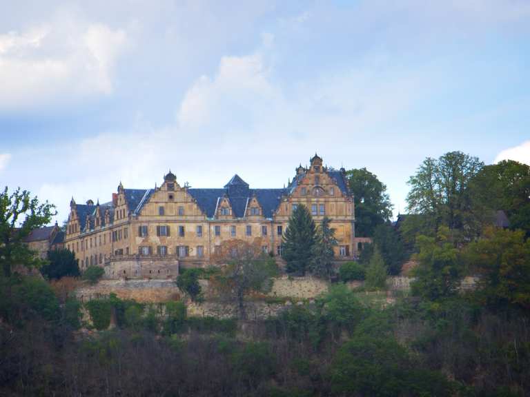 Aussicht auf Schloss Vitzenburg - Cycle Routes and Map | Komoot