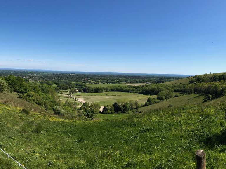 Chantry Hill Car Park, Storrington Road Cycle Routes and Map | Komoot
