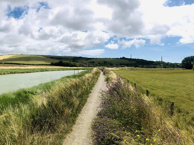 Where the Downs Link Links – Shoreham Old Toll Bridge loop from Lancing ...
