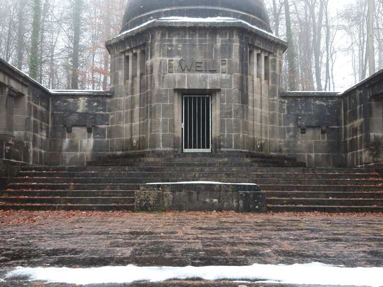 Mausoleum Hermann Weil: Wanderungen und Rundwege | komoot