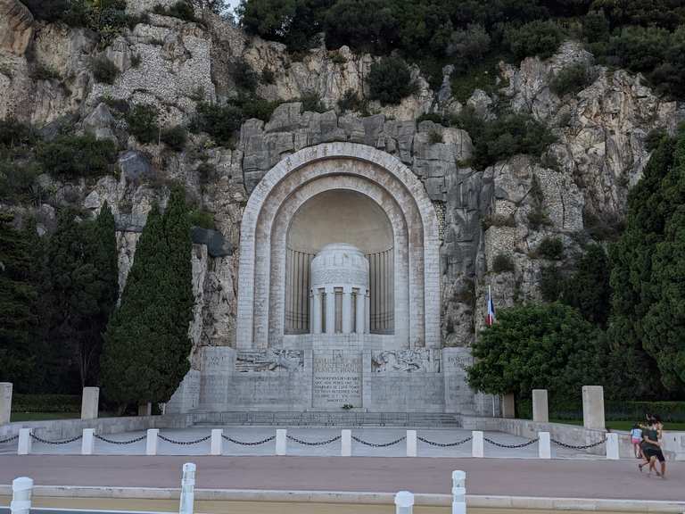 Monument aux morts de Rauba-Capeu wandelroutes en hikes | Komoot