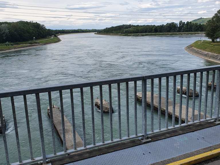 Canal de Huningue – Basel Circuit à partir de Kembs | Tour à vélo | Komoot