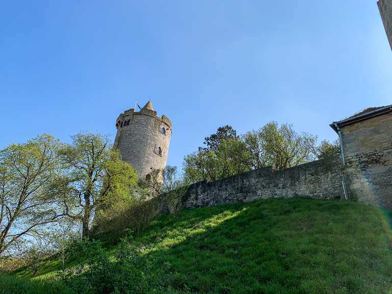 Saaleck Castle - Cycle Routes and Map | Komoot