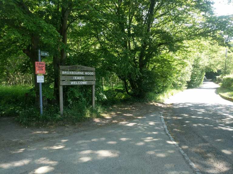 Broxbourne Wood East Road Cycle Routes and Map | Komoot