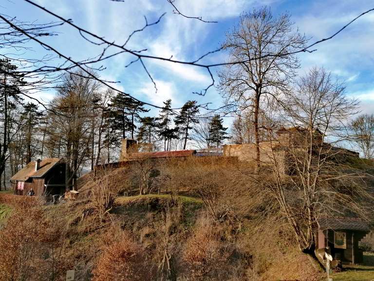 Burgruine in Hatzfeld: Mountainbike-Touren und -Trails | komoot