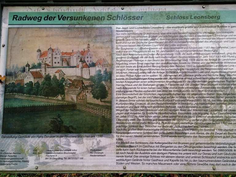 "versunkenes" Schloss Leonsberg - Cycle Routes and Map | Komoot