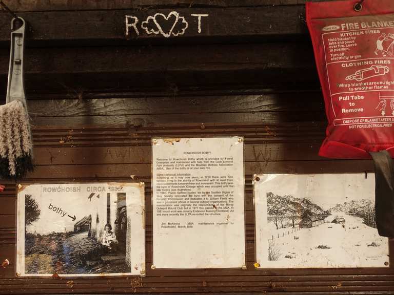 Rowchoish Bothy Routes for Walking and Hiking | Komoot