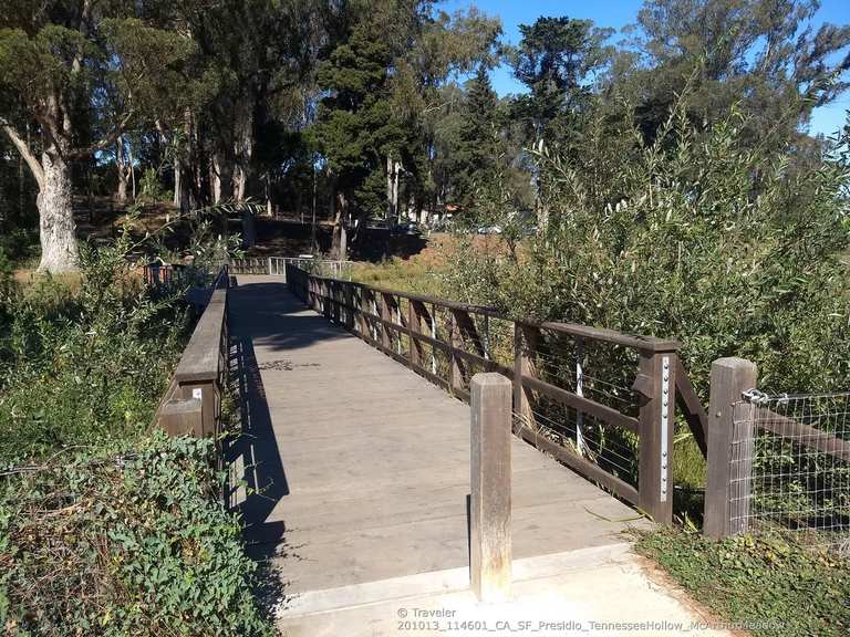 Bay Area Ridge Trail & Lovers Lane loop — Presidio de São Francisco ...