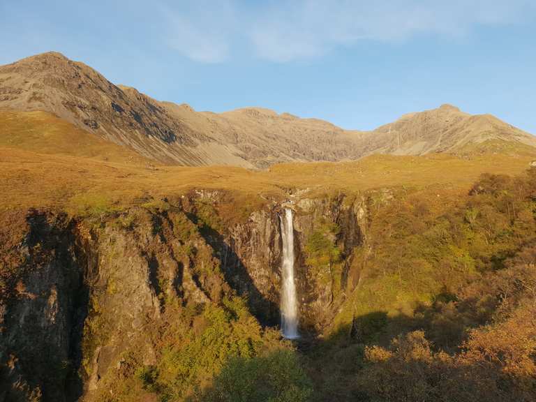 Eas Mor Wasserfall: Wanderungen und Rundwege | komoot