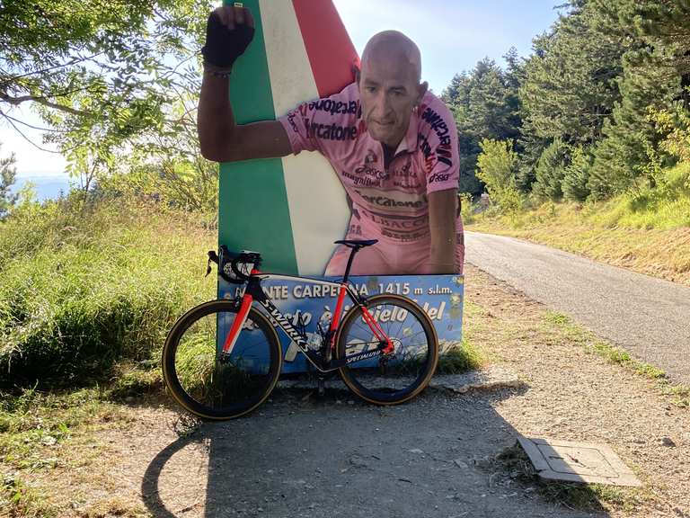 Passo Marco Pantani (Cippo di Carpegna): percorsi per bici da corsa ...