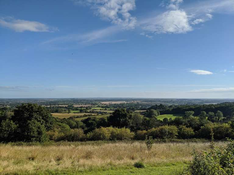 View of Warwickshire from Hartshill Hayes Routes for Walking and Hiking ...
